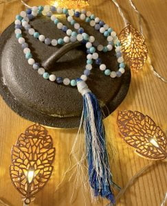 Mala Turquoise Aventurine Jade. Mala Beads Meditation / Prayer Beads.